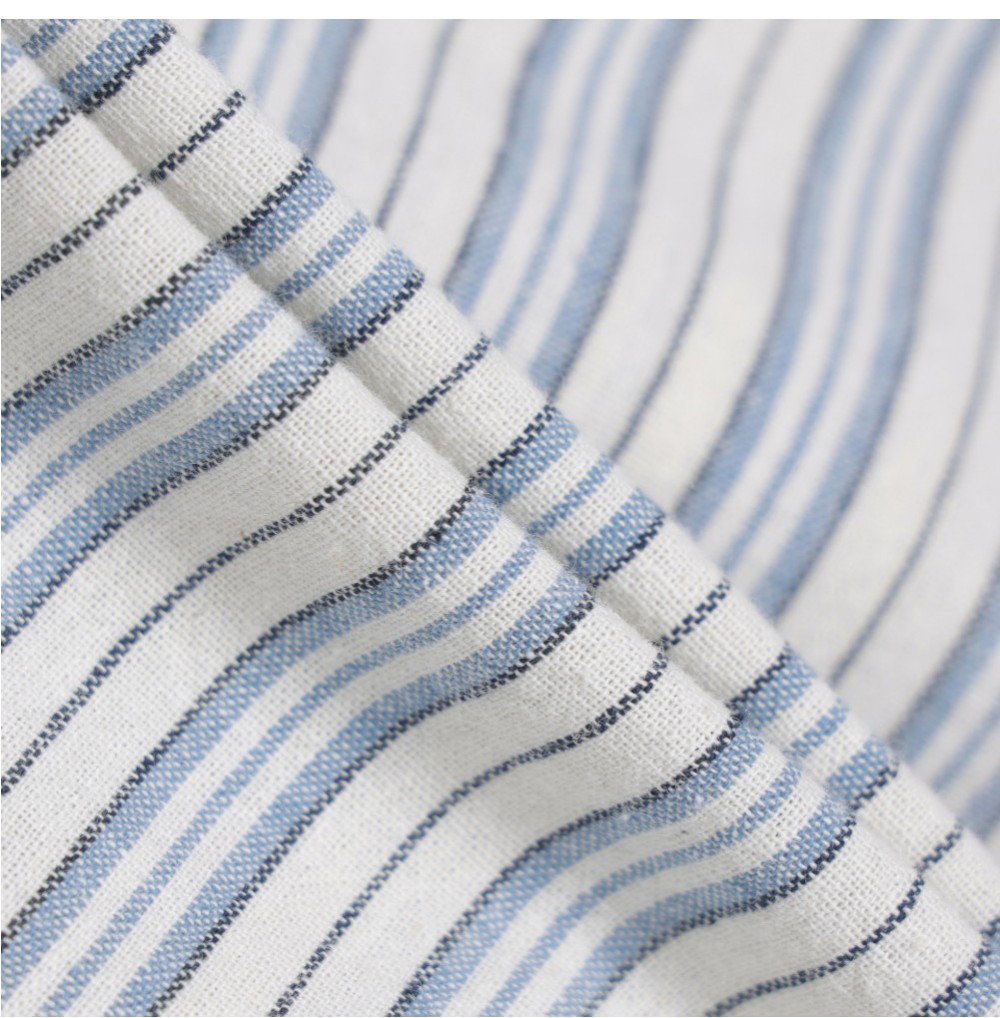 시리즈 스트라이프 리넨 셔츠 라이트 블루 | SERIES | KREAM