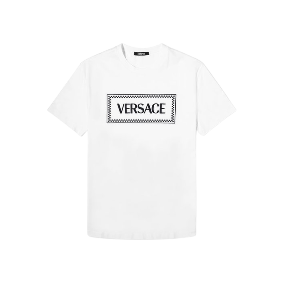 베르사체 자수 티셔츠 화이트 | Versace | KREAM