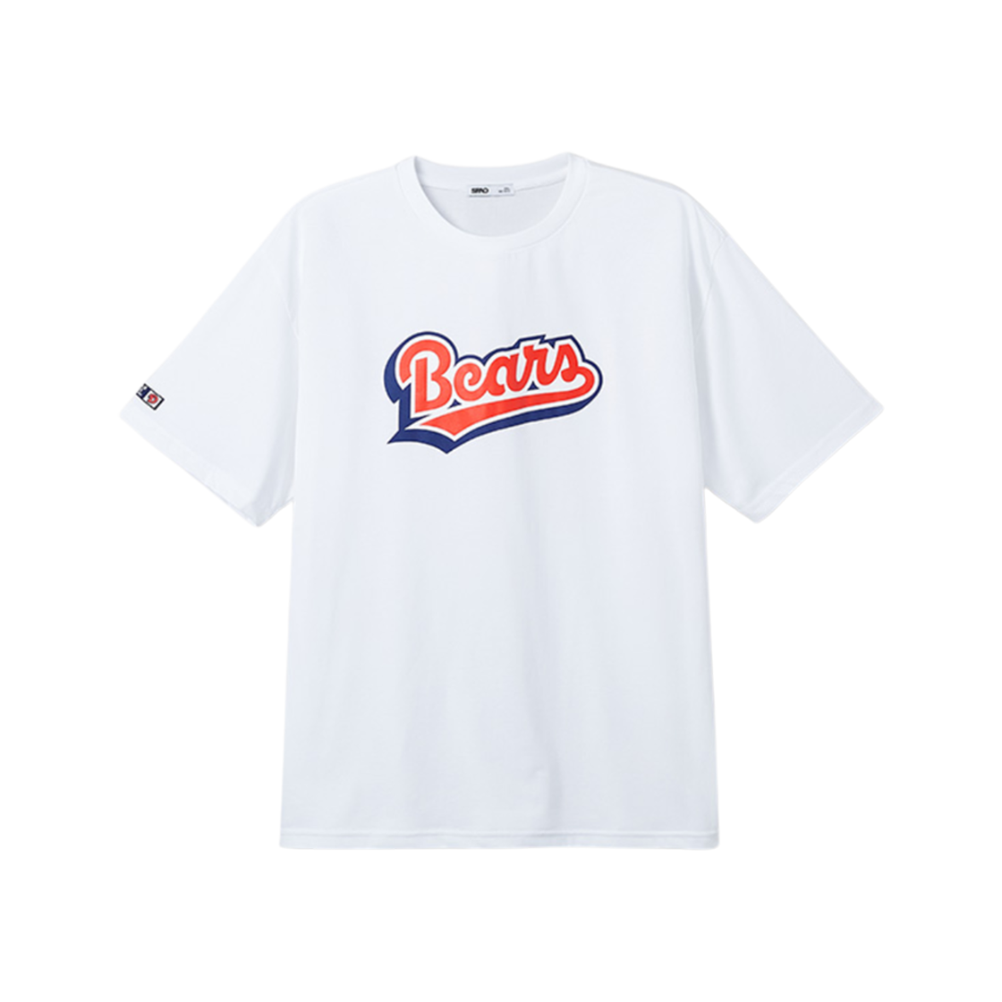 두산 베어스 x 스파오 숏슬리브 티셔츠 화이트 | Doosan Bears | KREAM