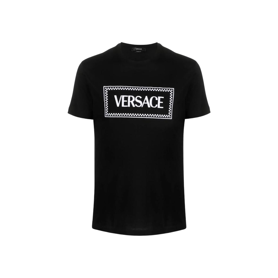 베르사체 자수 티셔츠 블랙 | Versace | KREAM