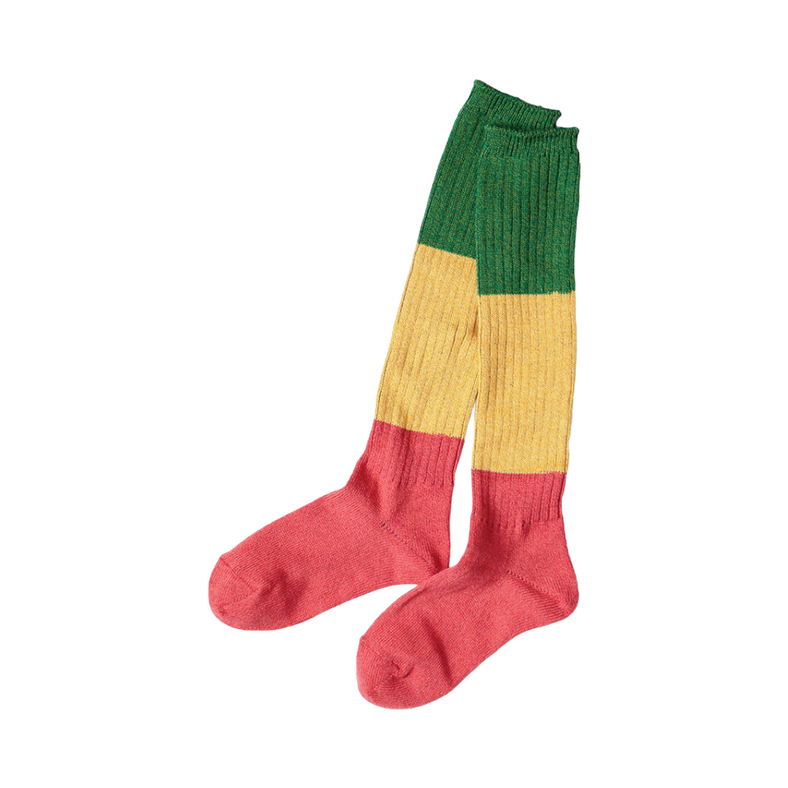 캐피탈 96 라스타 패턴 스케이터 니 하이 레드 | Kapital | KREAM