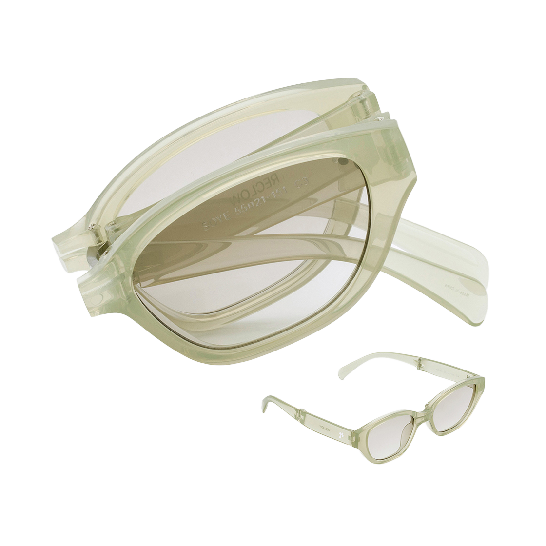리끌로우 소예 선글라스 그린 | RECLOW | KREAM
