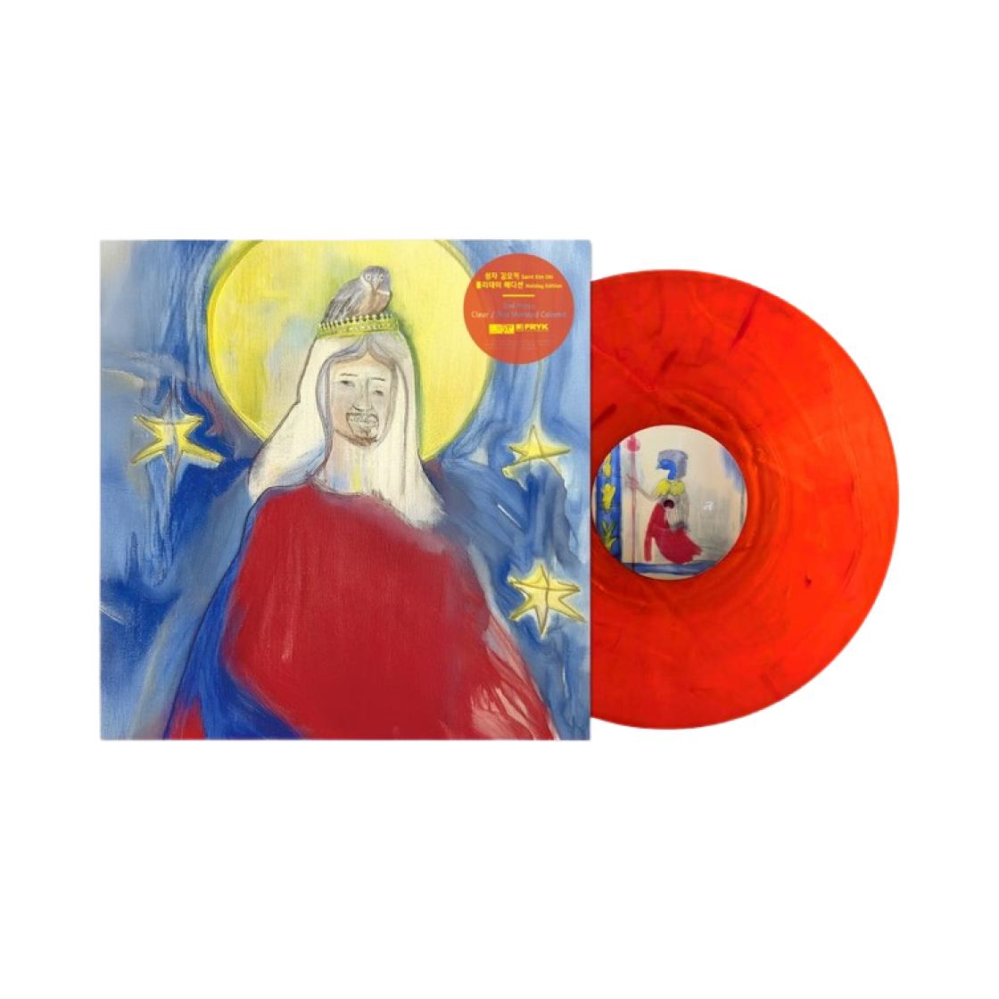김오키 정규 16집 성자 김오키 홀리데이 에디션 세컨드 프레싱 LP 레드 마블 | LP & CD | KREAM