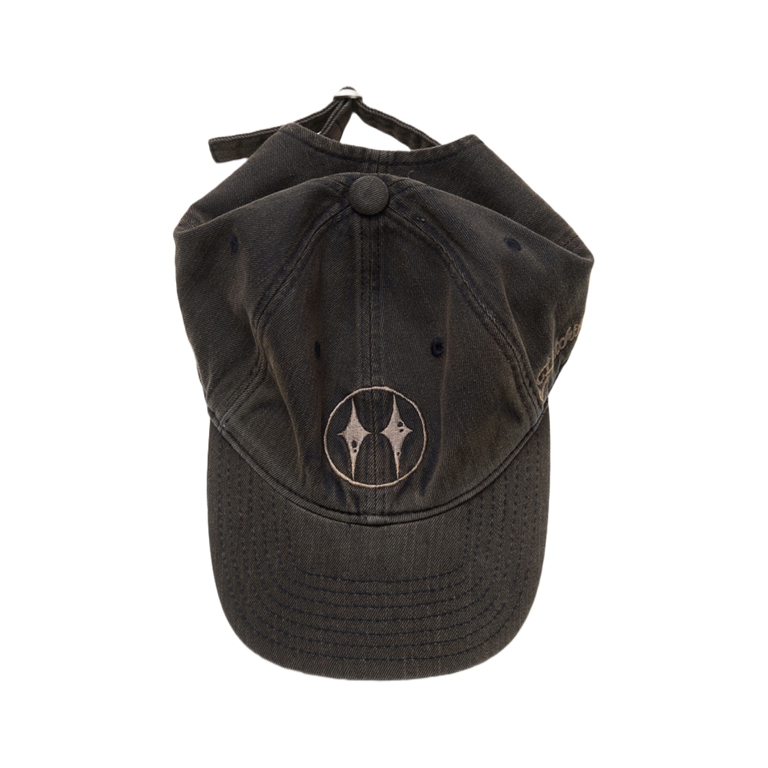 해칭룸 트윙클 H 캡 블리치드 블랙 | Hatchingroom | KREAM