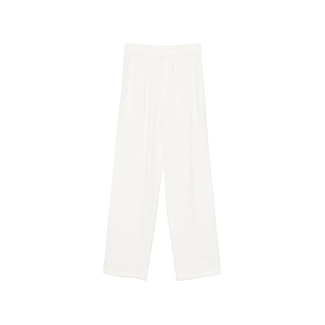 고엔제이 새틴 스트레이트 레그 팬츠 아이보리 | GOEN.J | KREAM