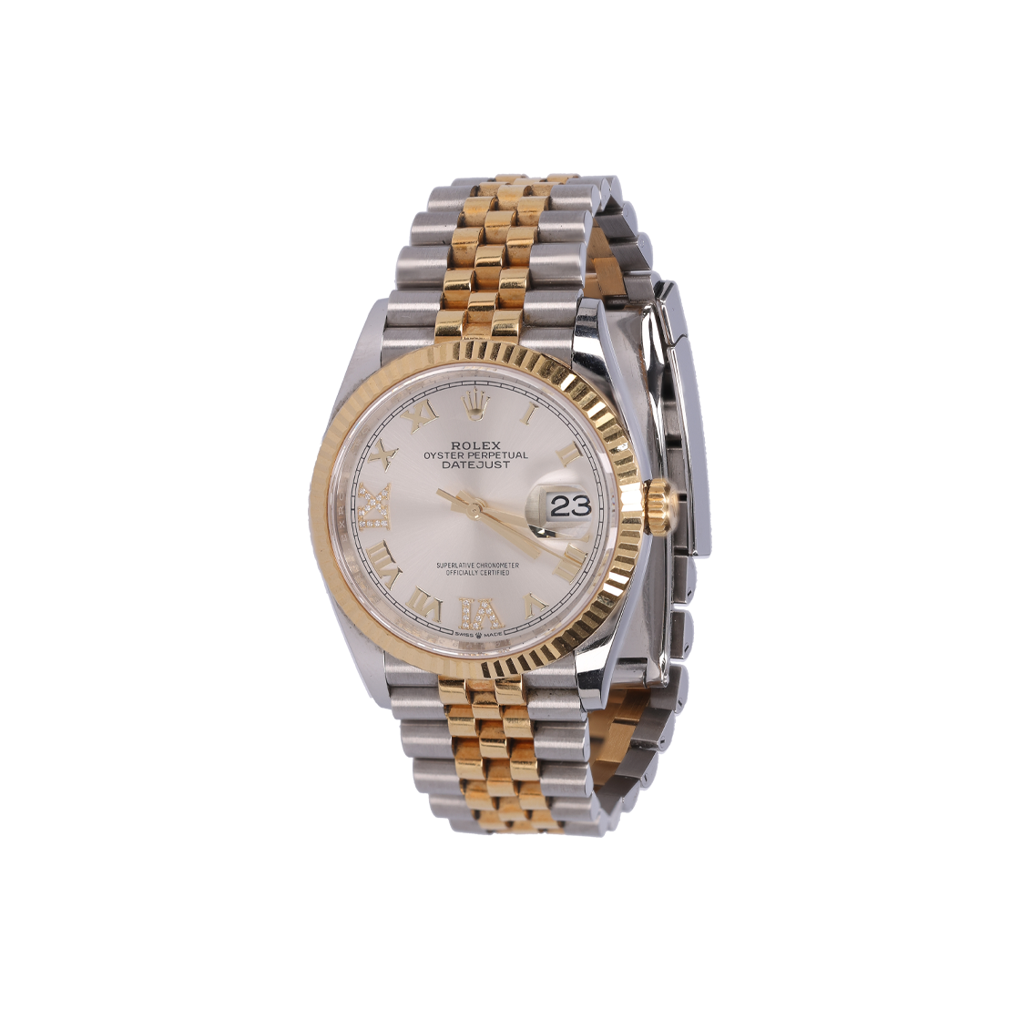 롤렉스 126233 데이저스트 시계 36mm 옐로우 골드 콤비 스틸 | ROLEX Boutique | KREAM