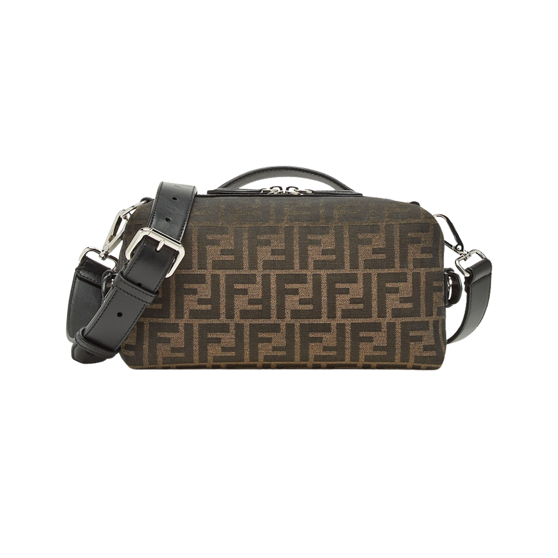 펜디 에클리시 시에스타 스몰 FF 자카드 백 브라운 | Fendi | KREAM