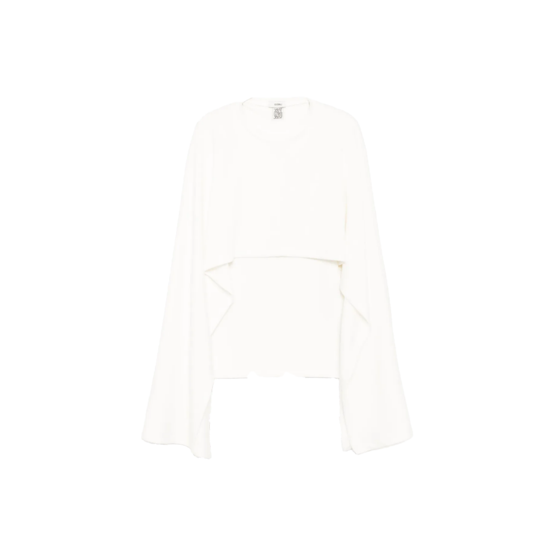 고엔제이 골지 U넥 케이프 탱크 탑 아이보리 | GOEN.J | KREAM