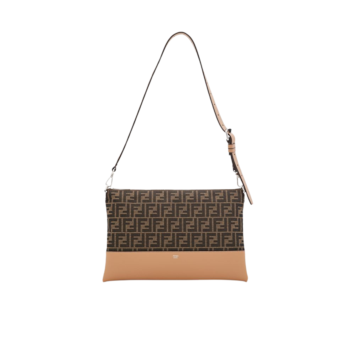 펜디 FF 자카드 클러치 백 브라운 | Fendi | KREAM
