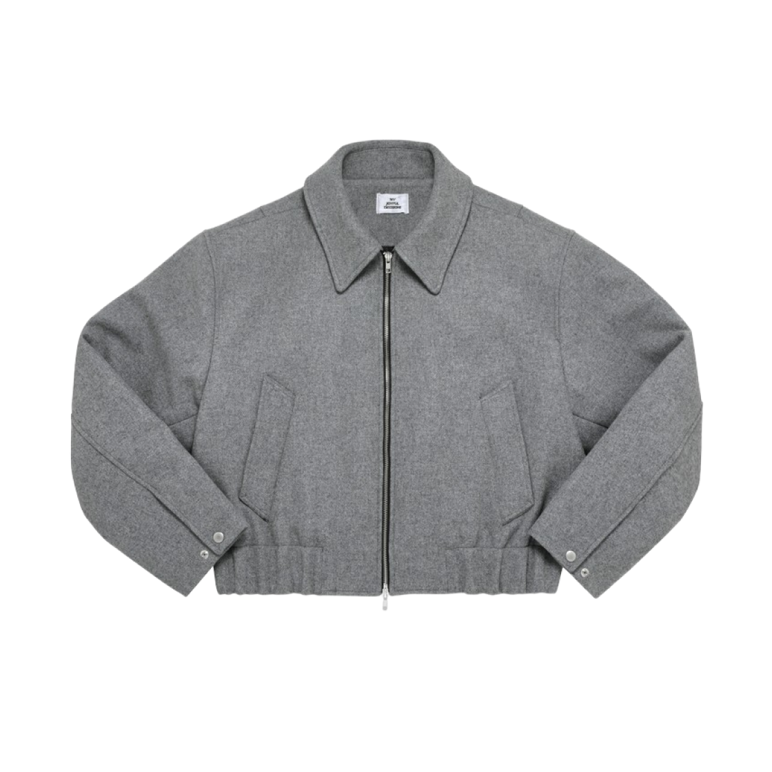 엠제이디 울 크롭 자켓 멜란지 그레이 | MJD | KREAM