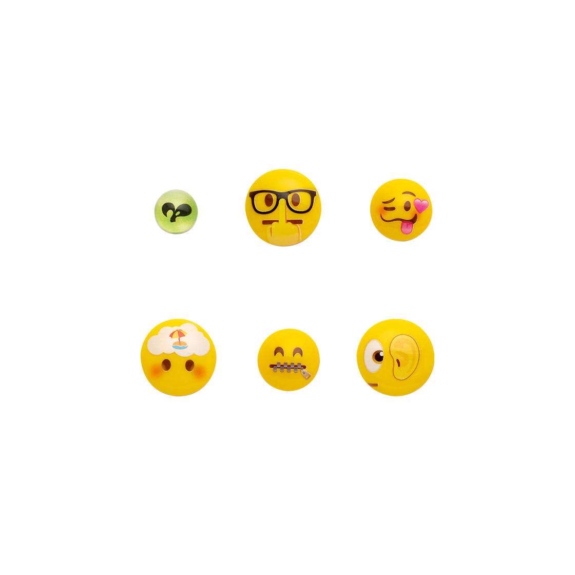 누핍 옐로우 누핍 이모티콘 마그넷 세트 | NUPIP | KREAM