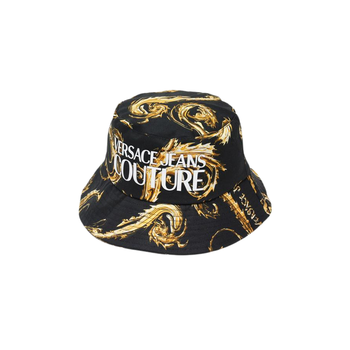 베르사체 진 꾸뛰르 버킷햇 블랙 골드 | Versace | KREAM