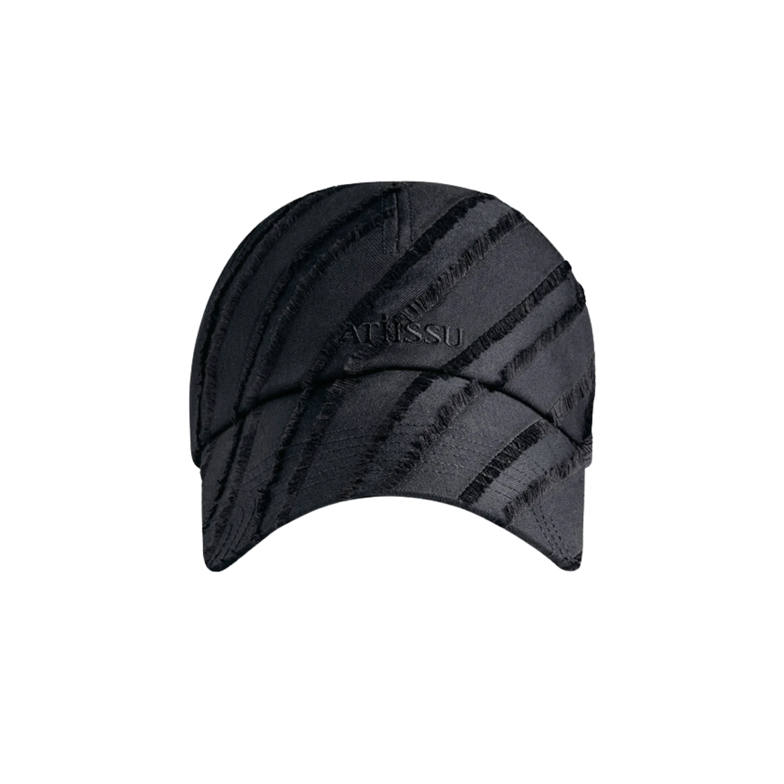 어티슈 슬래쉬 캡 블랙 | Atiissu | KREAM