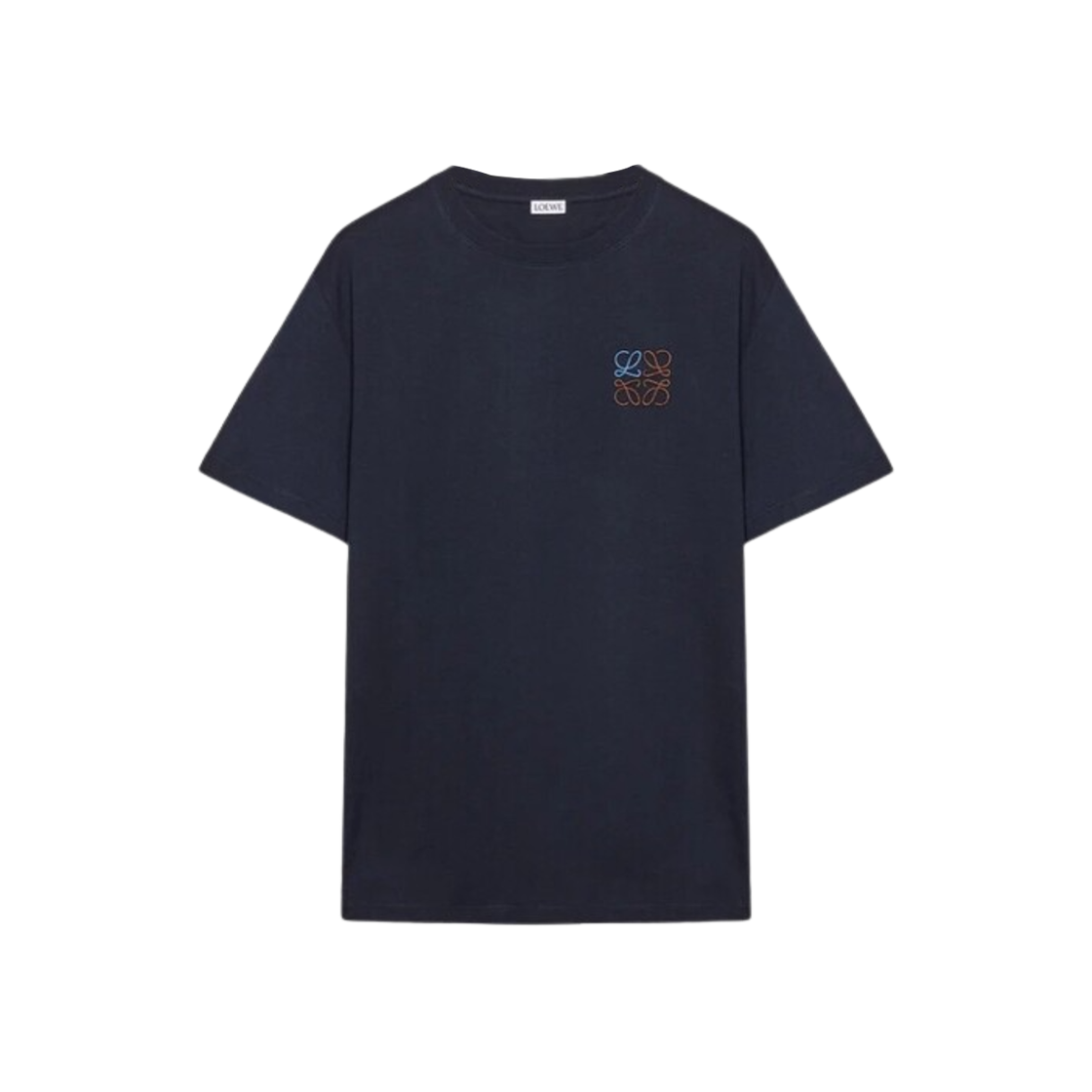 로에베 레귤러 핏 코튼 티셔츠 블루 | Loewe | KREAM