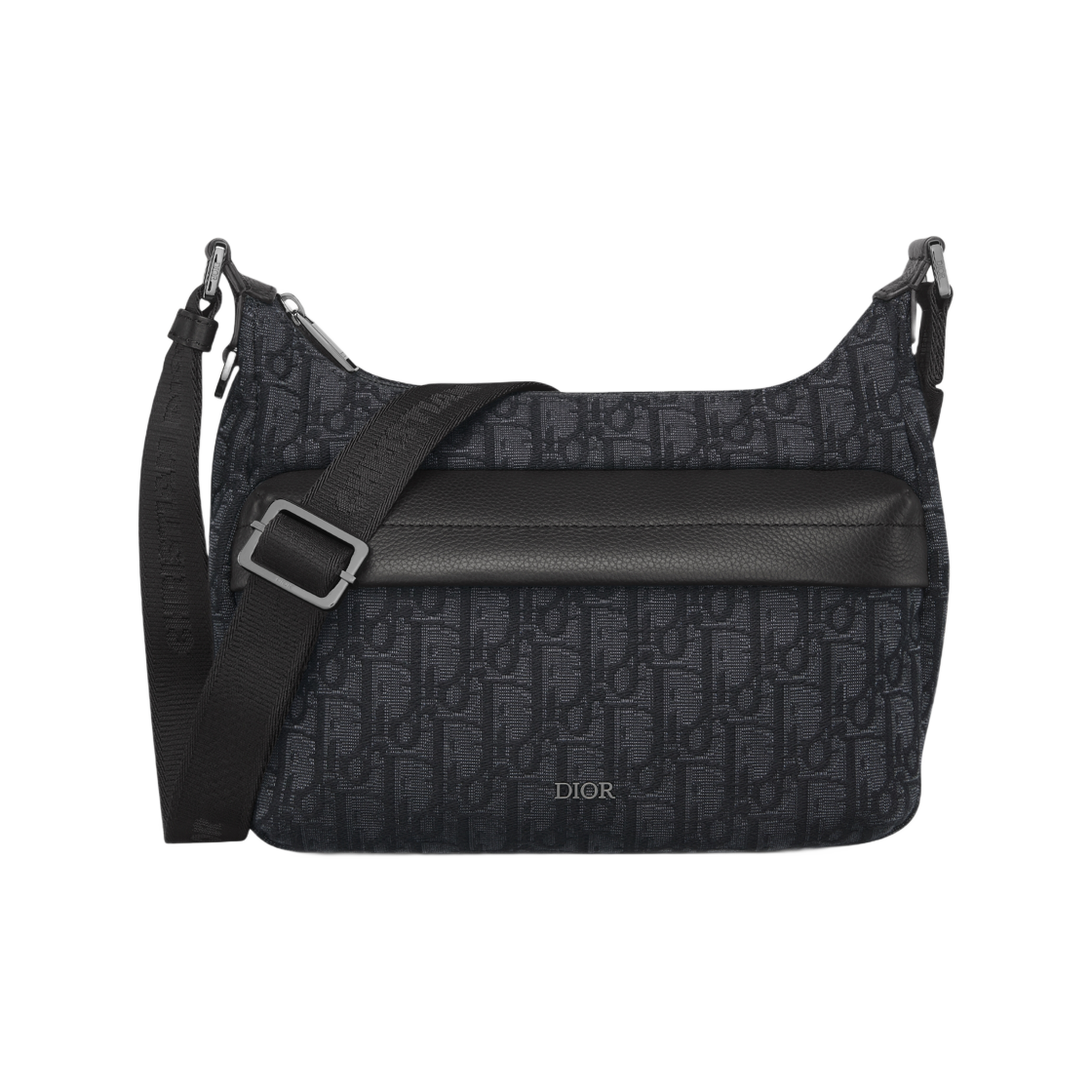 디올 스몰 라이더 소프트 호보 백 디올 오블리크 자카드 앤 그레인드 카프스킨 블랙 | Dior | KREAM