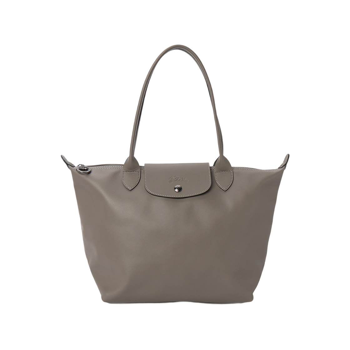 롱샴 르 플리아쥬 엑스트라 M 쇼핑백 그레이 | Longchamp | KREAM