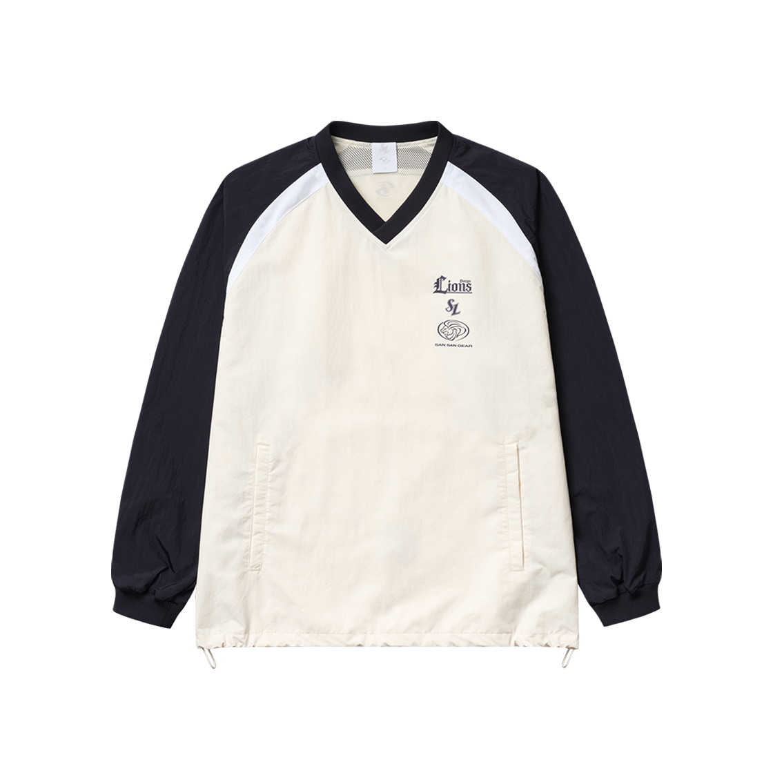 산산기어 X 라이온즈 웜업 슬리브 아이보리 | Sansan Gear | KREAM
