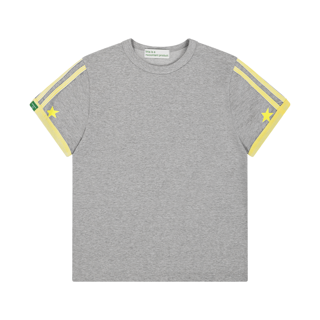 노컨텐츠 189. 스타 테이프 티 메란지 그레이 | NOCONTENT | KREAM