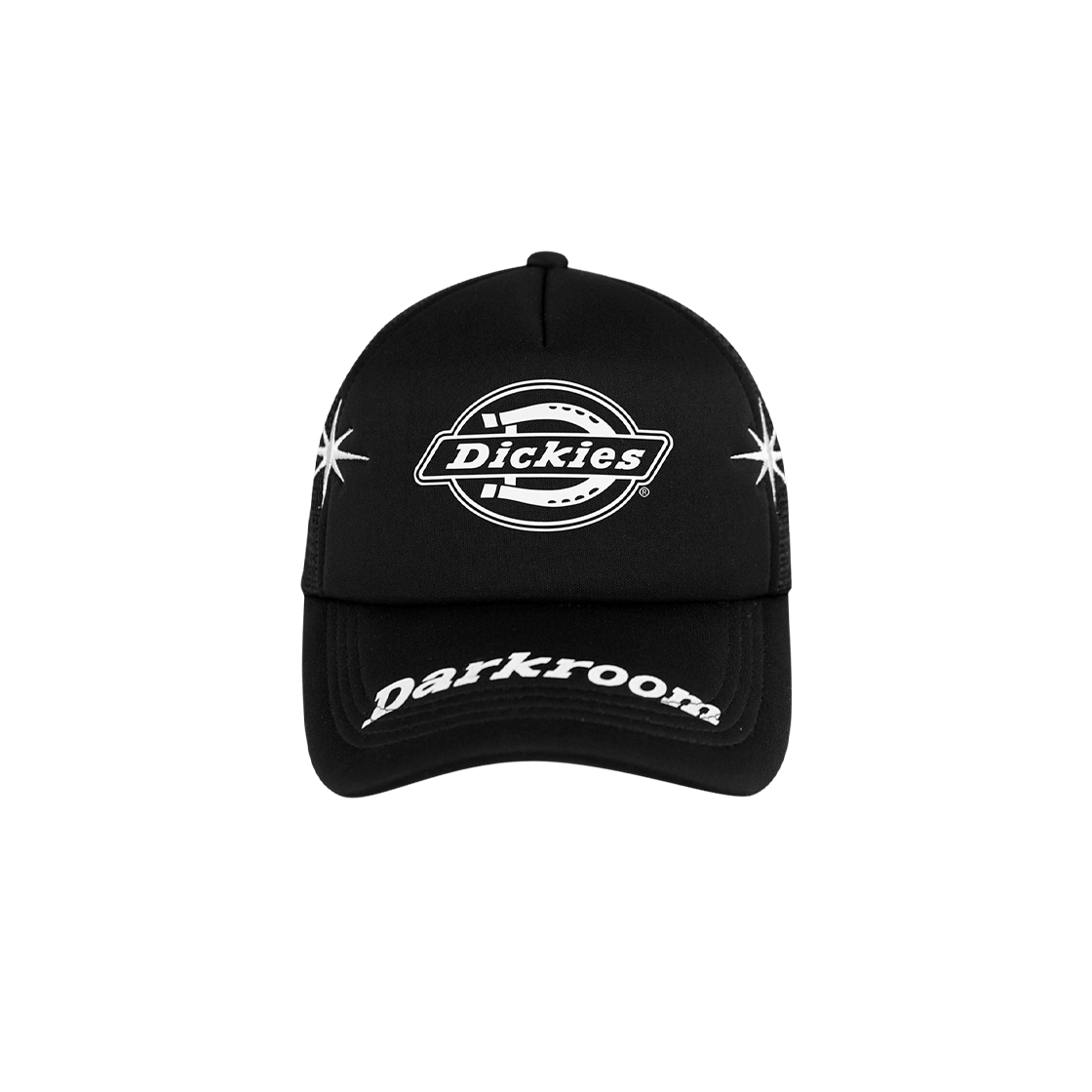 디키즈 x 다크룸 스튜디오 메쉬 폼 트러커 햇 블랙 | Dickies | KREAM