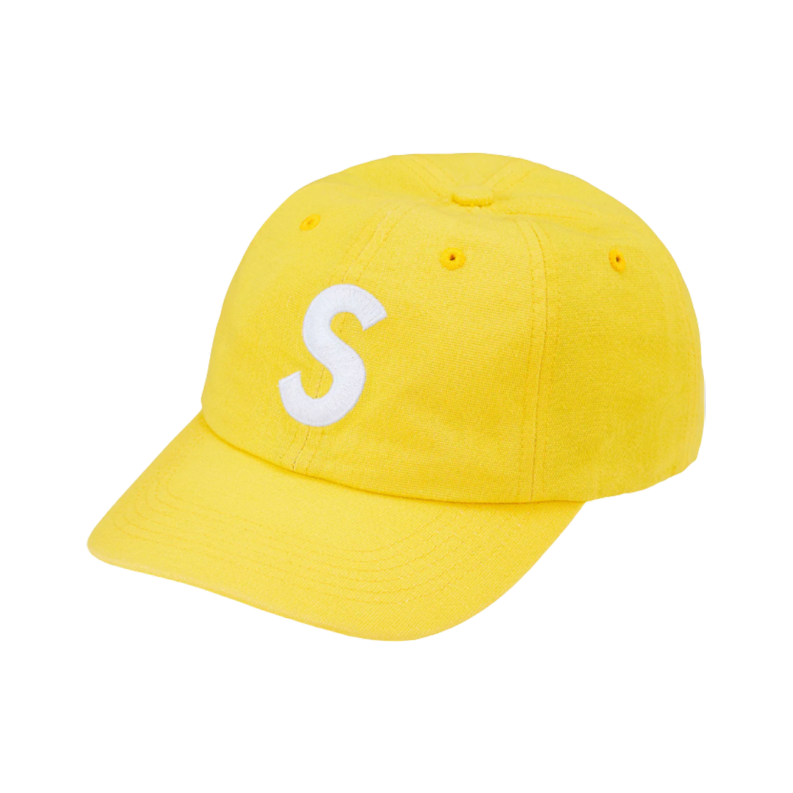 슈프림 코듀라 데님 S 로고 6-패널 옐로우 - 25SS | KREAM