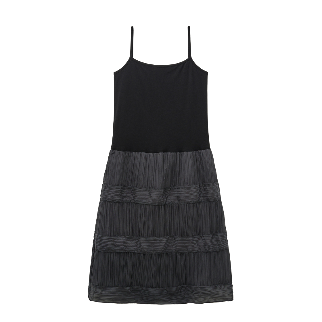 피브스 피브스 시어 플리츠 드레스 블랙 | PEEVES PEEVES | KREAM