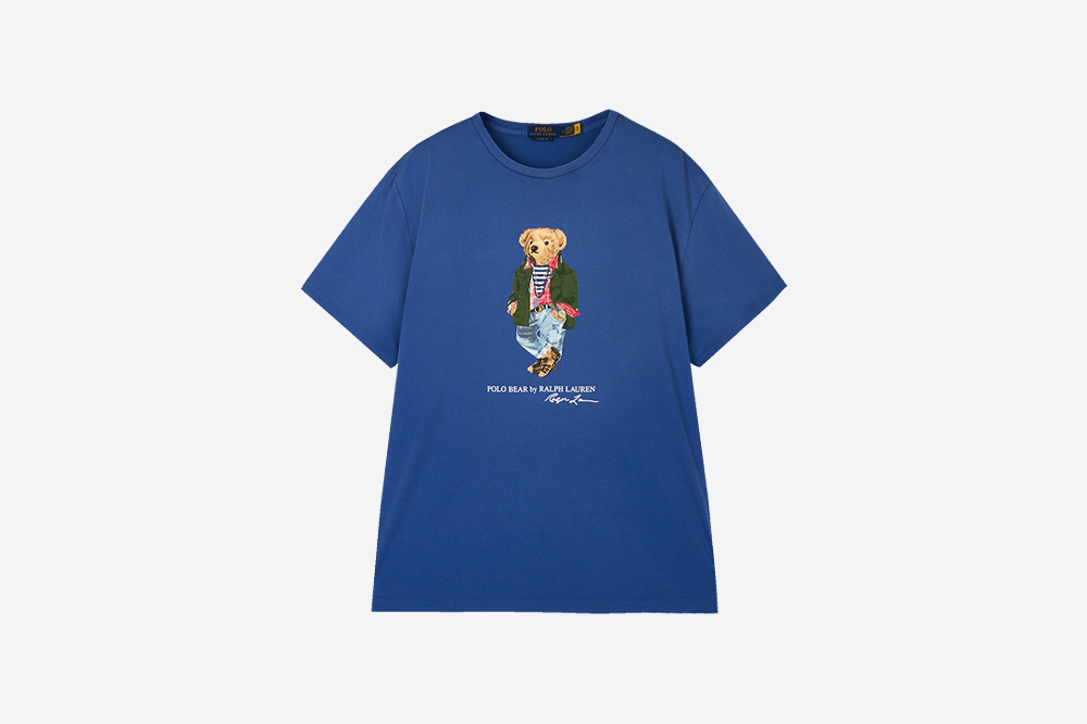 폴로 랄프 로렌 클래식핏 폴로 베어 저지 티셔츠 블루 - 25SS | Polo Ralph Lauren | KREAM
