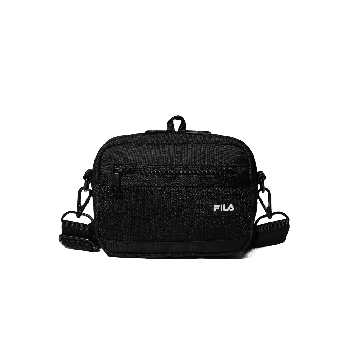 휠라 뉴코어 가로 메시 크로스백 블랙 | FILA | KREAM
