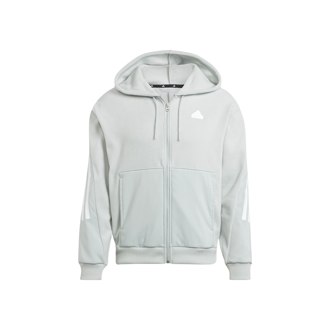 아디다스 퓨처 아이콘 삼선 후드 원더 실버 - KR 사이즈 | Adidas | KREAM