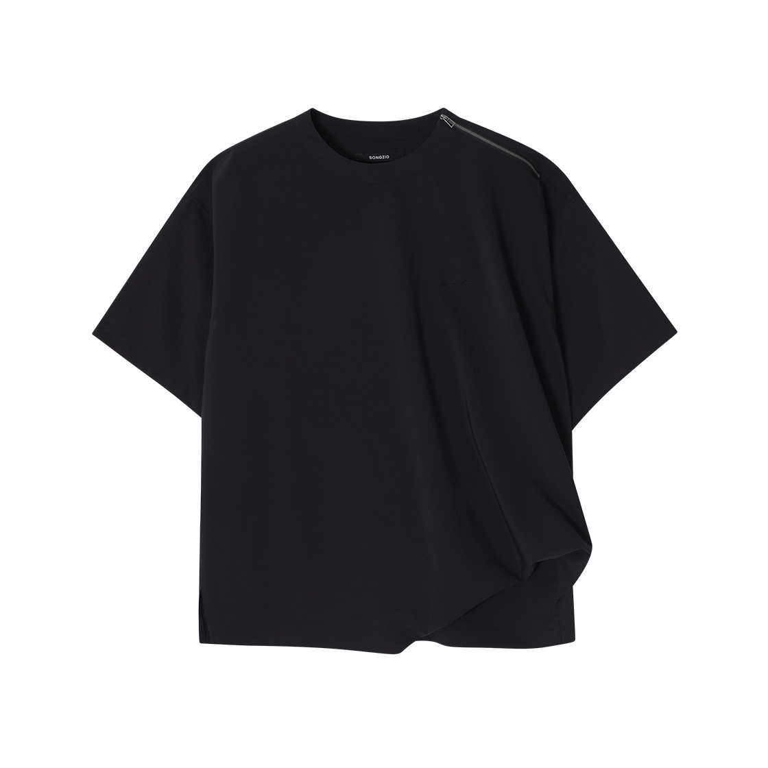 송지오 컬렉션 드레이프 티셔츠 블랙 | SONGZIO COLLECTION | KREAM