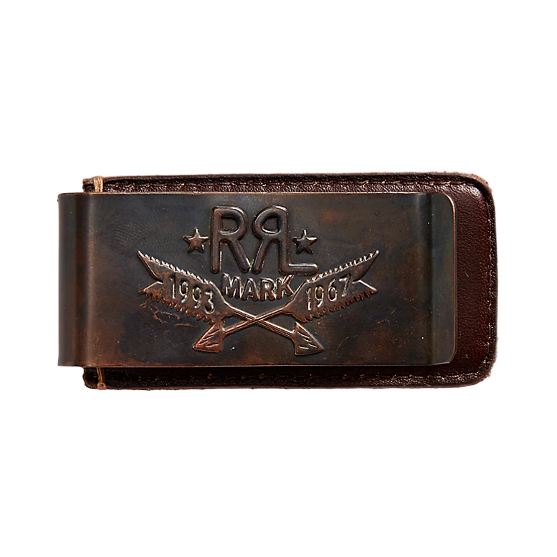 더블알엘 툴 레더 머니 클립 쿠퍼 | Double RL | KREAM