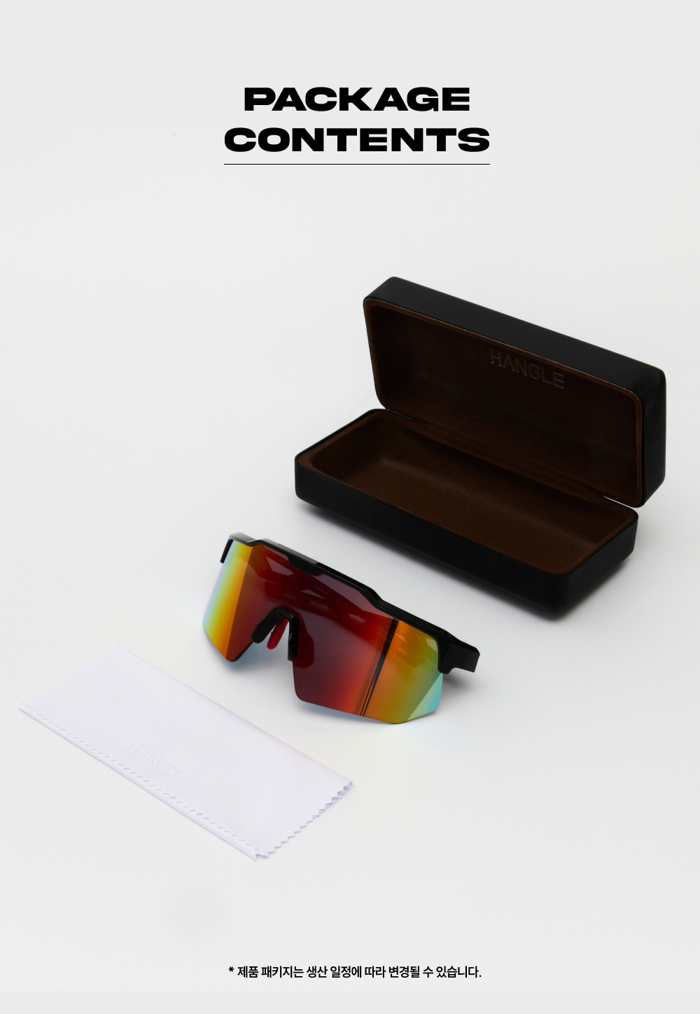 힌글 루센트 SUN 고글 타입 - 그레이 미러 | HANGLE | KREAM