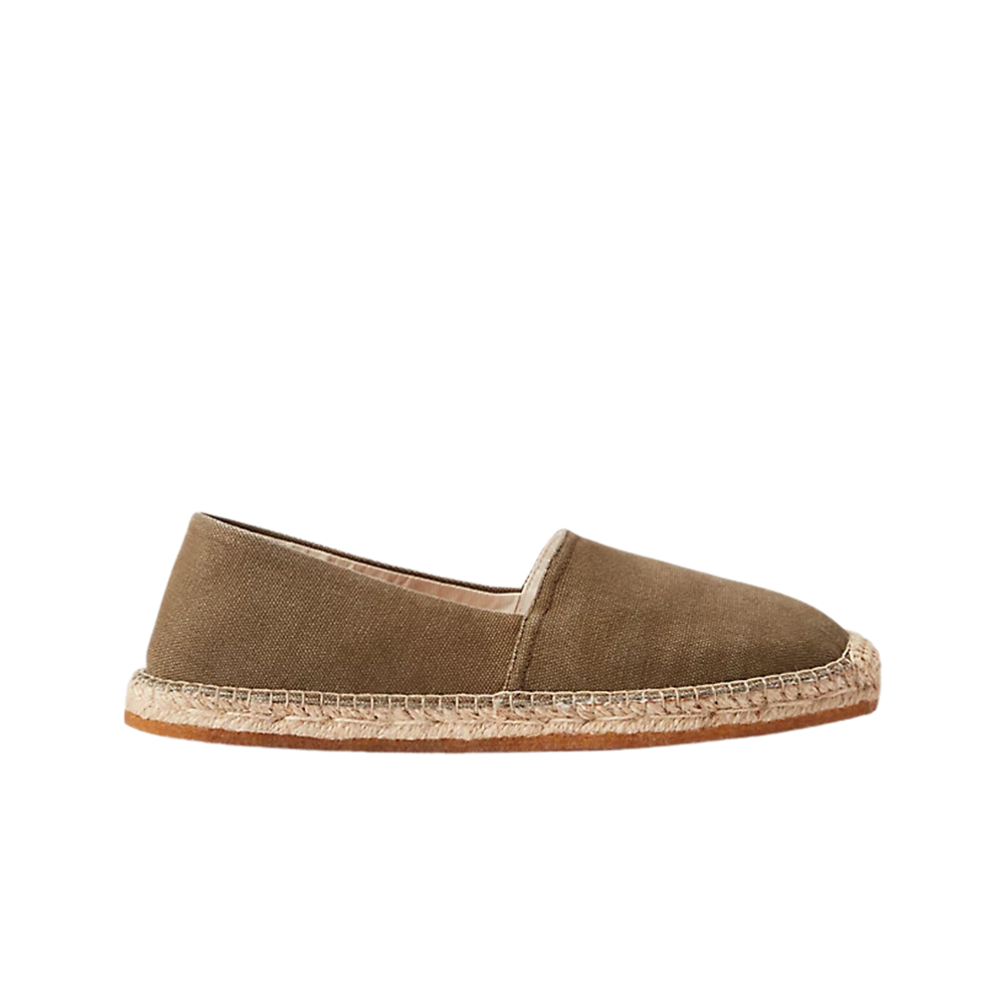 더블알엘 캔버스 에스파드리유 올리브 드랩 - D | Double RL | KREAM