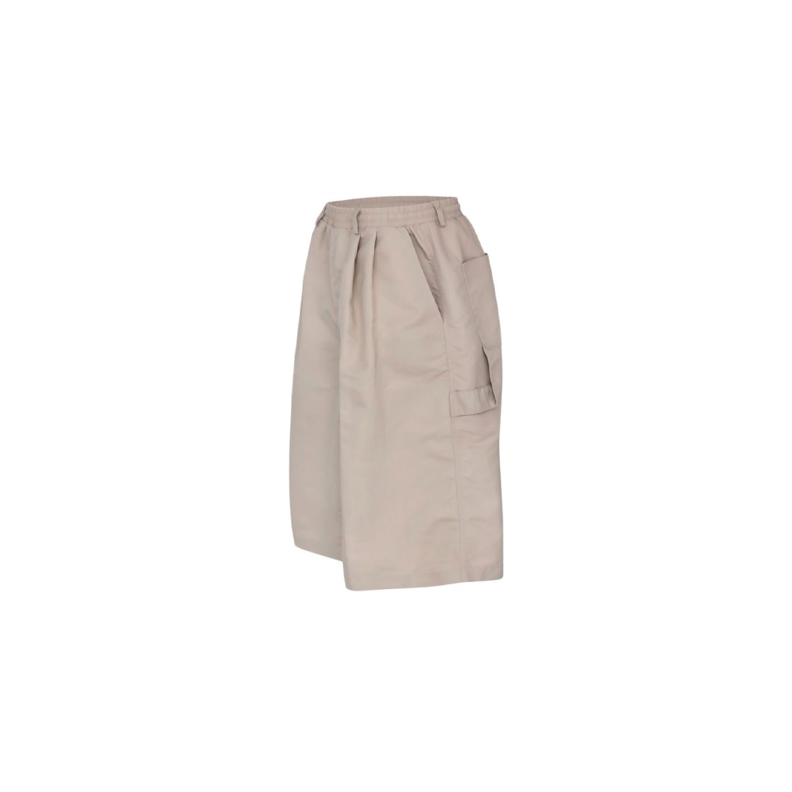 엠제이디 x 코인 서울 투 턱 리나일론 와이드 카펜터 버뮤다 팬츠 베이지 | MJD | KREAM