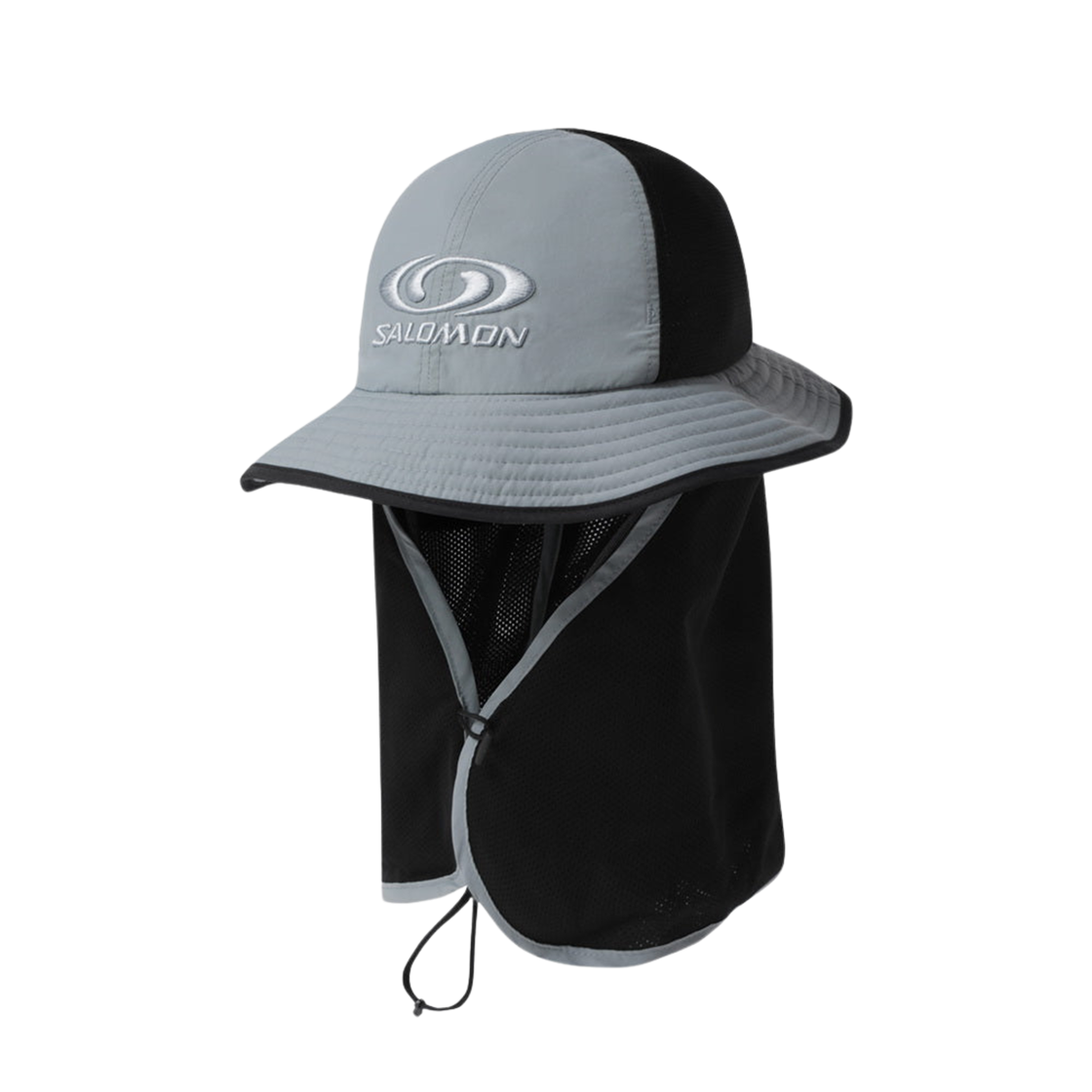 살로몬 링크 썬 블록 햇 그레이 | Salomon | KREAM