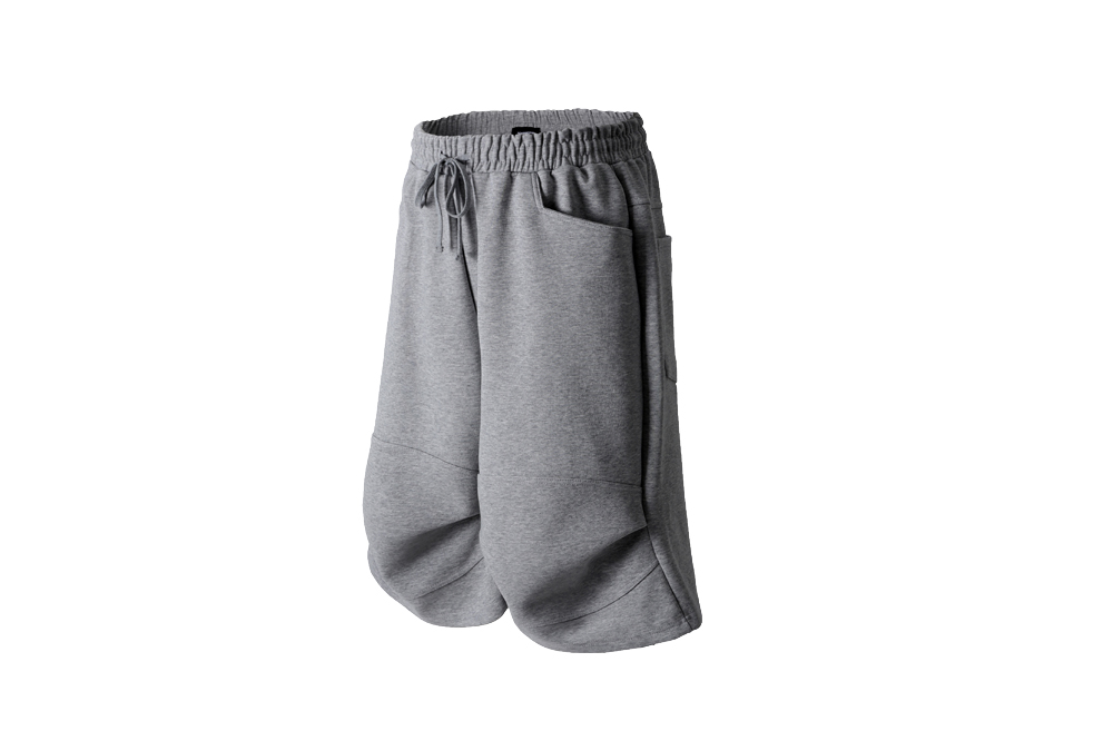 로어링라드 솔리드 니 버뮤다 팬츠 그레이 | ROARINGRAD | KREAM