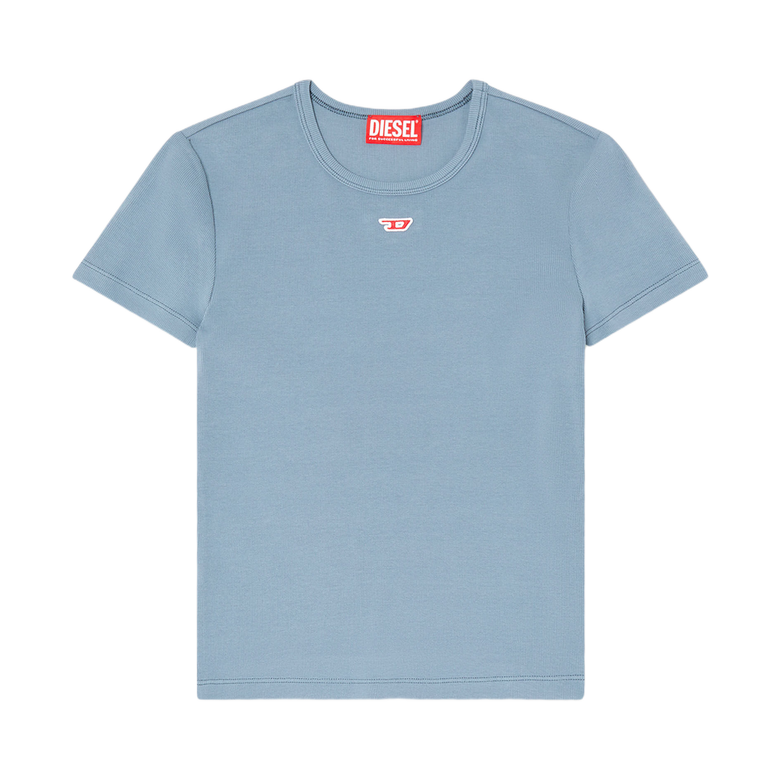 (W) 디젤 T-엘-롱-D 티셔츠 라이트 블루 | Diesel | KREAM