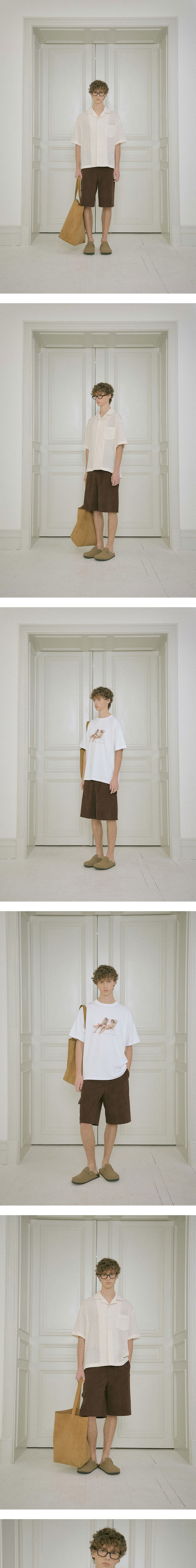 에스티유 하프 팬츠 브라운 | STU | KREAM