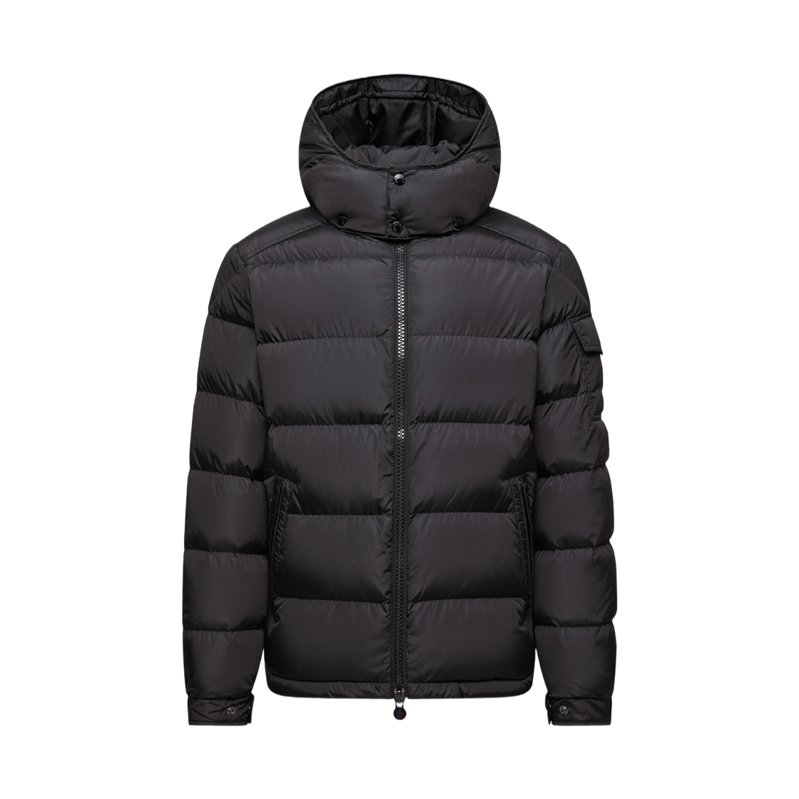 몽클레르 마야 후드 쇼트 다운 자켓 블랙 - 25FW | Moncler | KREAM