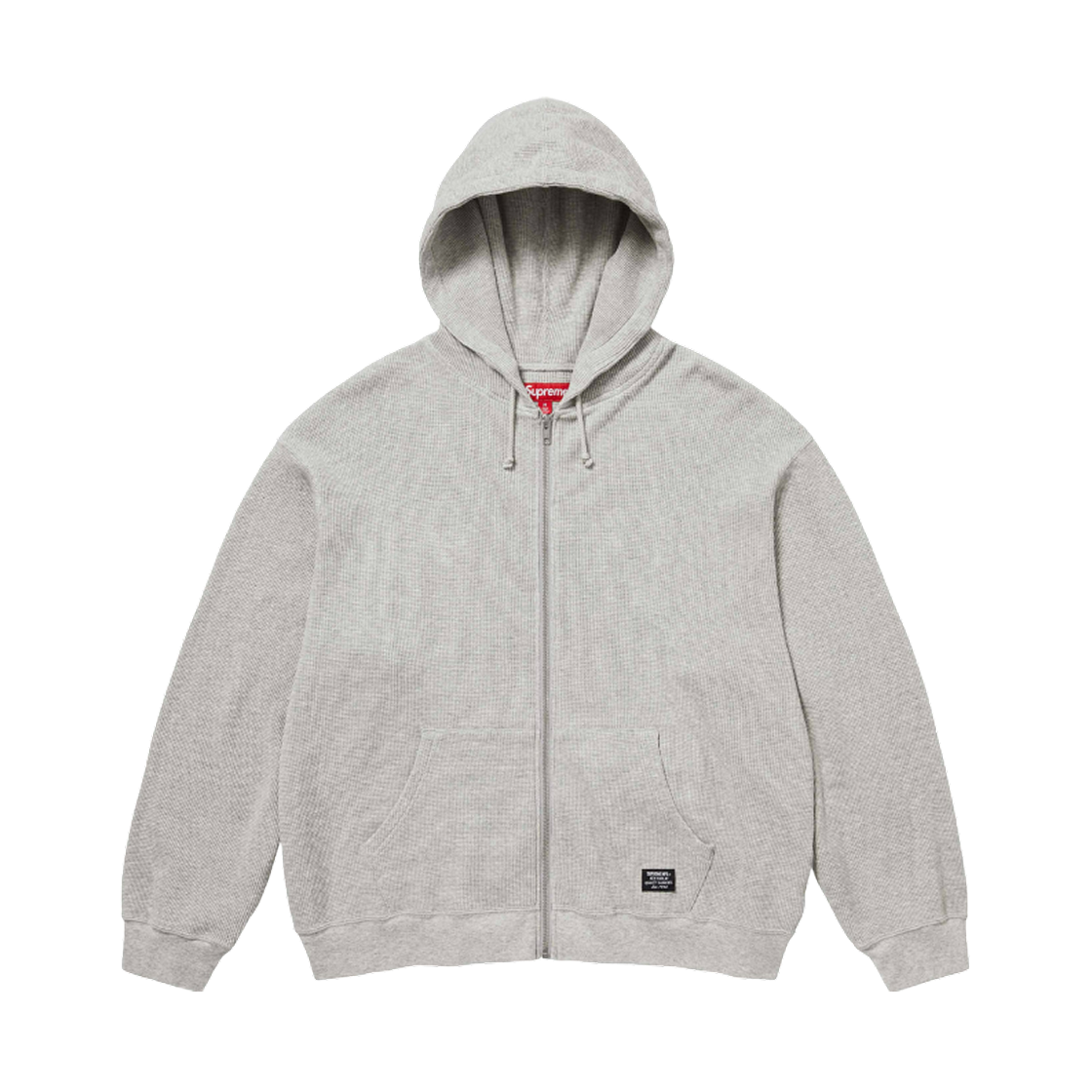슈프림 써멀 후드 집업 헤더 그레이 - 25SS | Supreme | KREAM