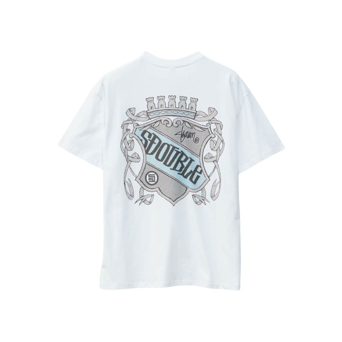에스더블 코트 오브 암스 숏 슬리브 티셔츠 화이트 | S/Double | KREAM