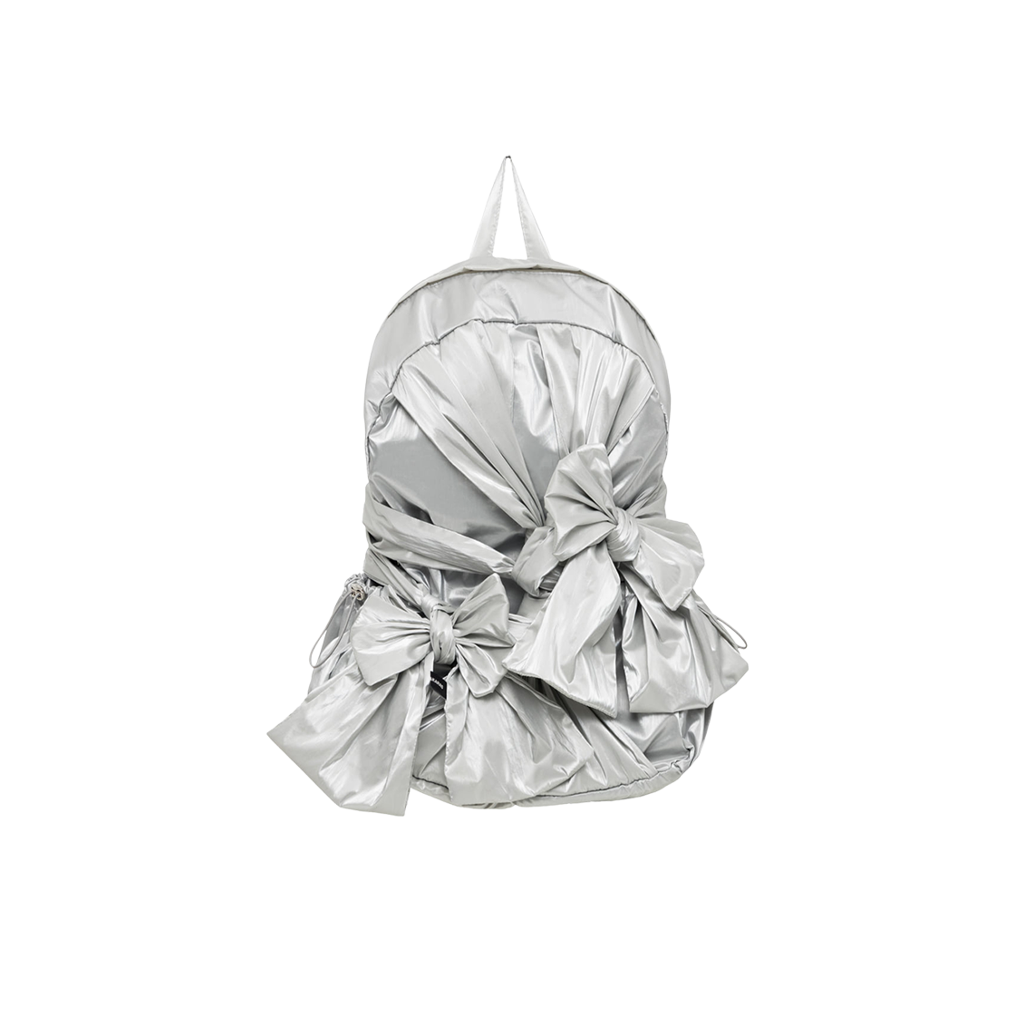 이우가마카라스 노티드 백팩 V2 글로시 실버 | Iugamakaras | KREAM