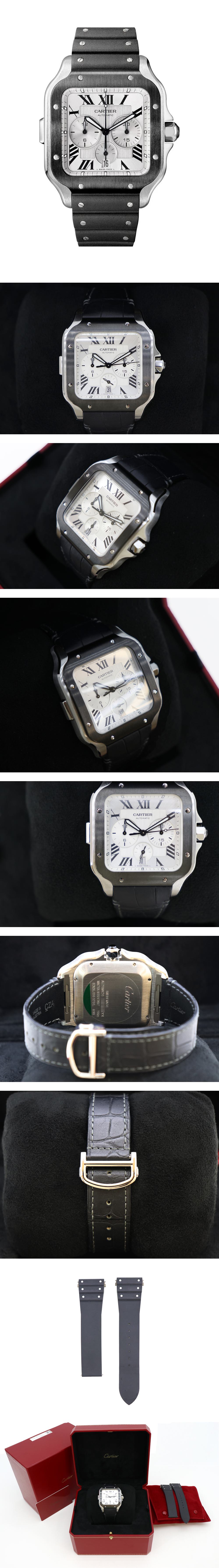 [B등급] 까르띠에 산토스 XL 크로노 ADLC | Cartier Vintage | KREAM