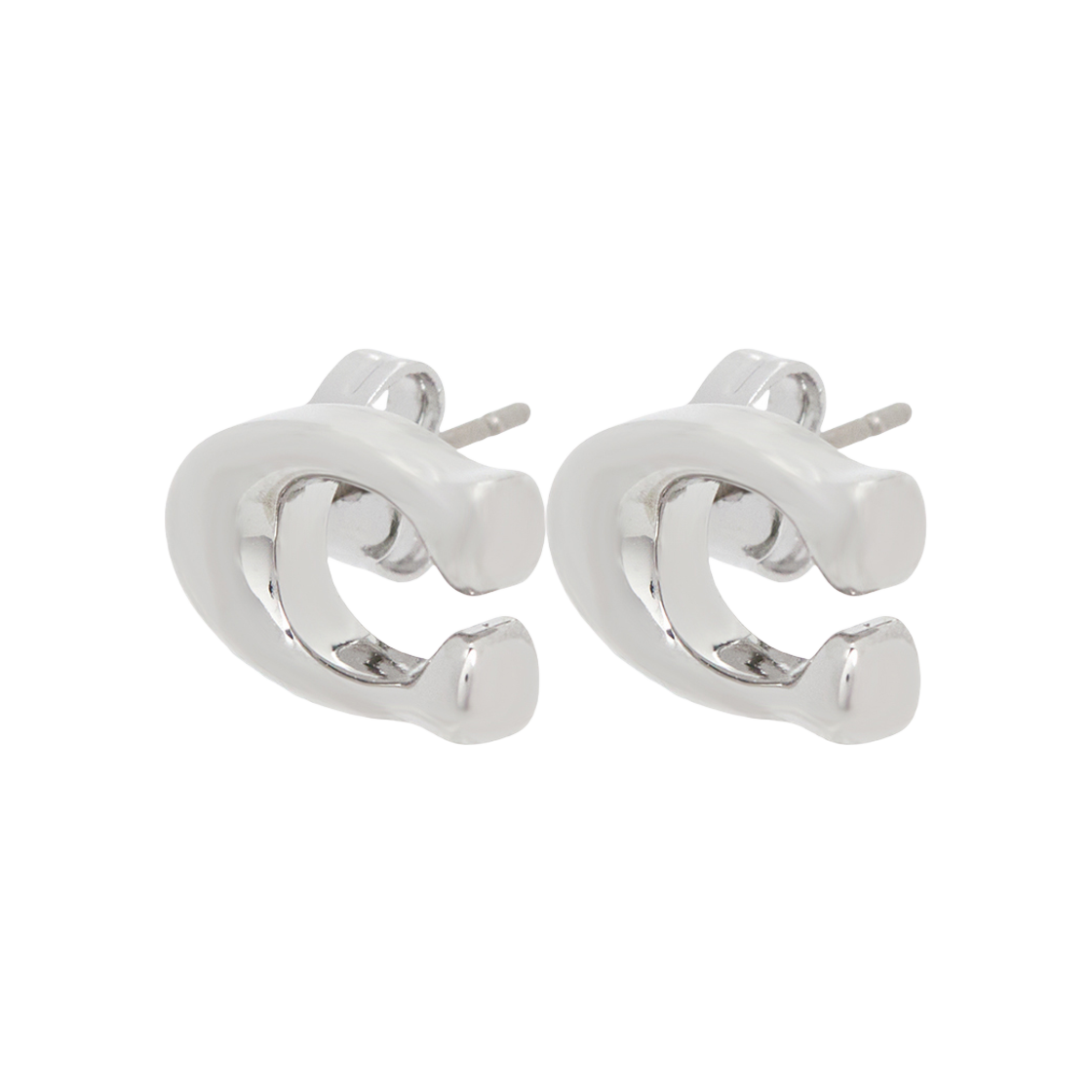 (W) 코치 시그니처 이어링 실버 | Coach | KREAM