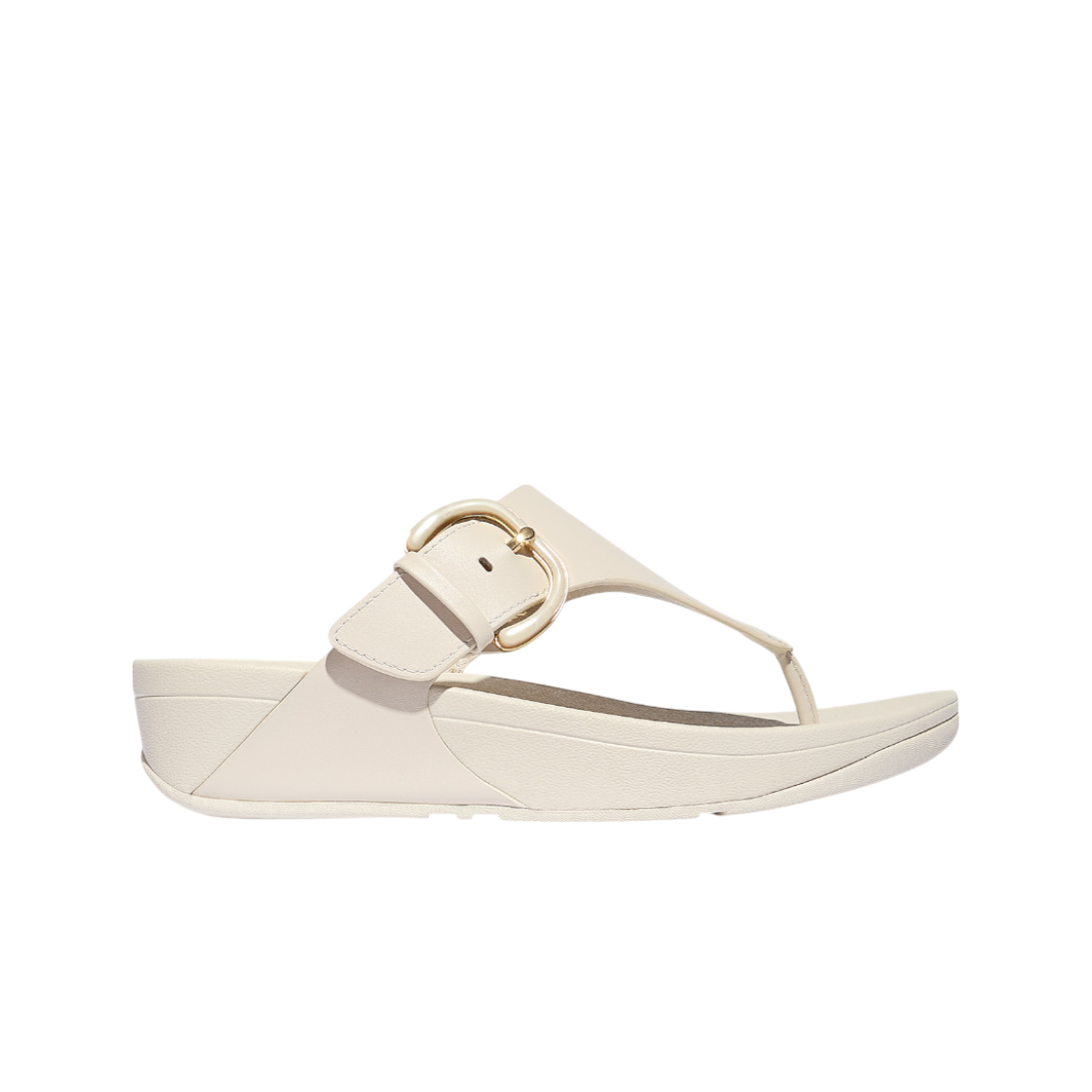 핏플랍 루루 버클 레더 베이지 여성 토 포스트 | FITFLOP | KREAM