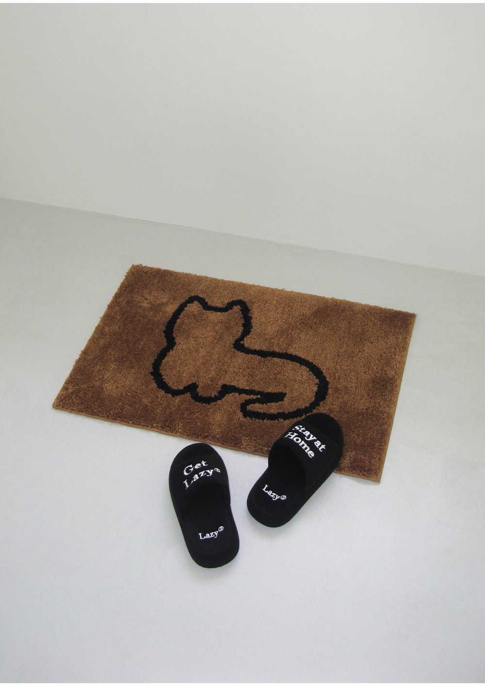 레이지지 레이지 캣 러그 브라운 | LAZYZ | KREAM