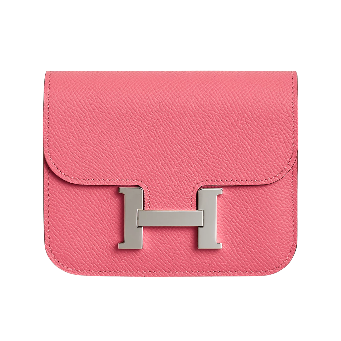 에르메스 콘스탄스 슬림 월렛 앱송 & 팔라듐 하드웨어 로즈 아잘레 | Hermes | KREAM