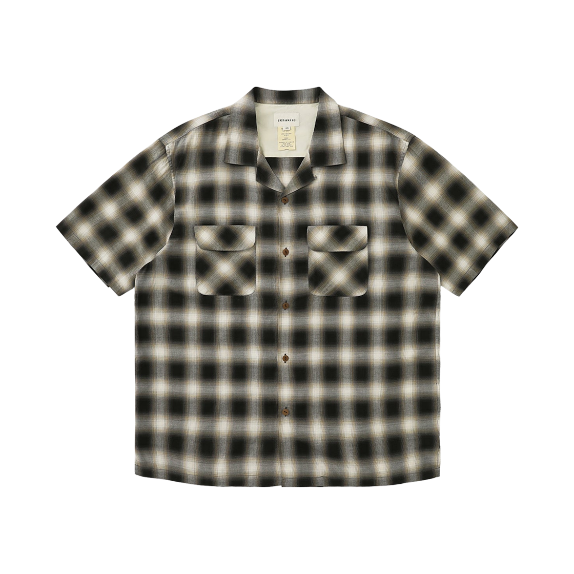 카키스 쉐도우 플레이드 숏슬리브 셔츠 바크 | Khakis | KREAM