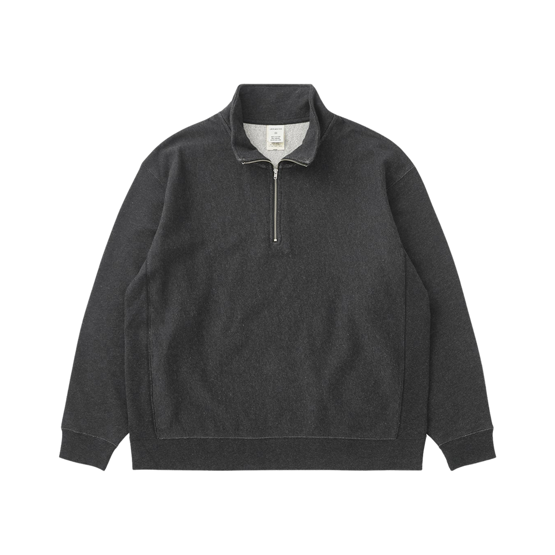 카키스 헤더 하프 집 풀오버 블랙 | Khakis | KREAM