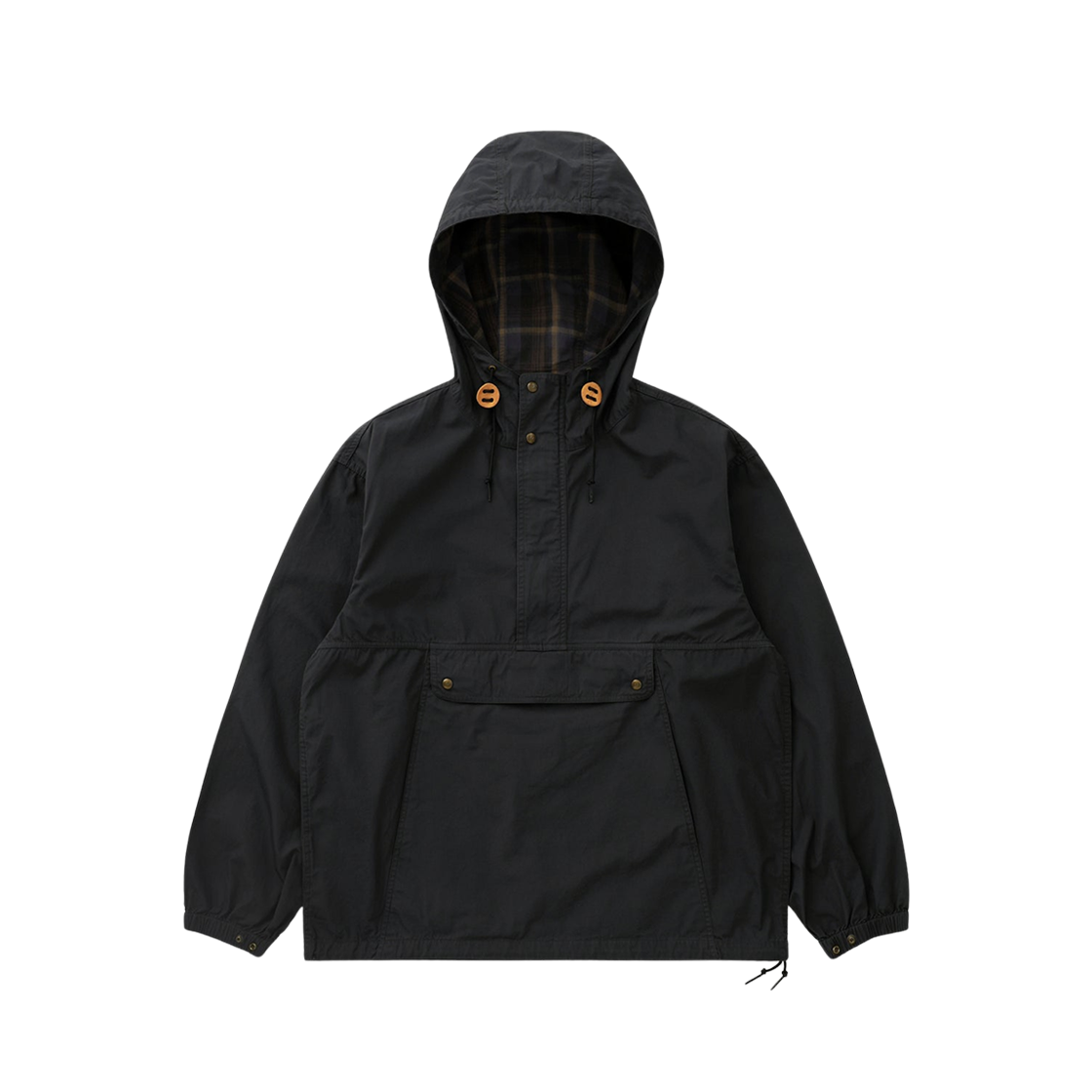 카키스 코튼 스모크 아노락 블랙 | Khakis | KREAM