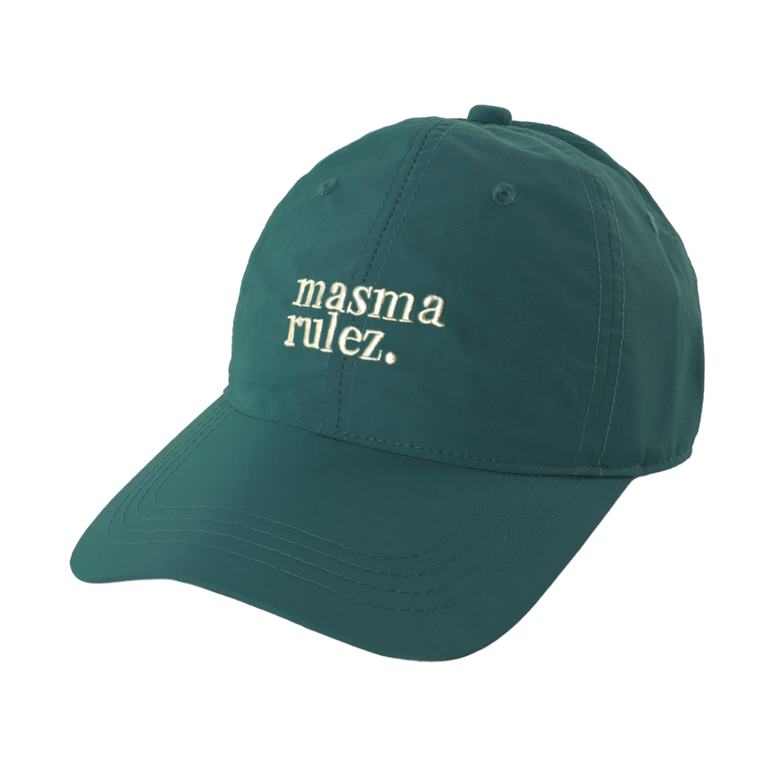 마스마룰즈 MSMRZ 로고 볼 캡 다크 그린 | MASMARULEZ | KREAM
